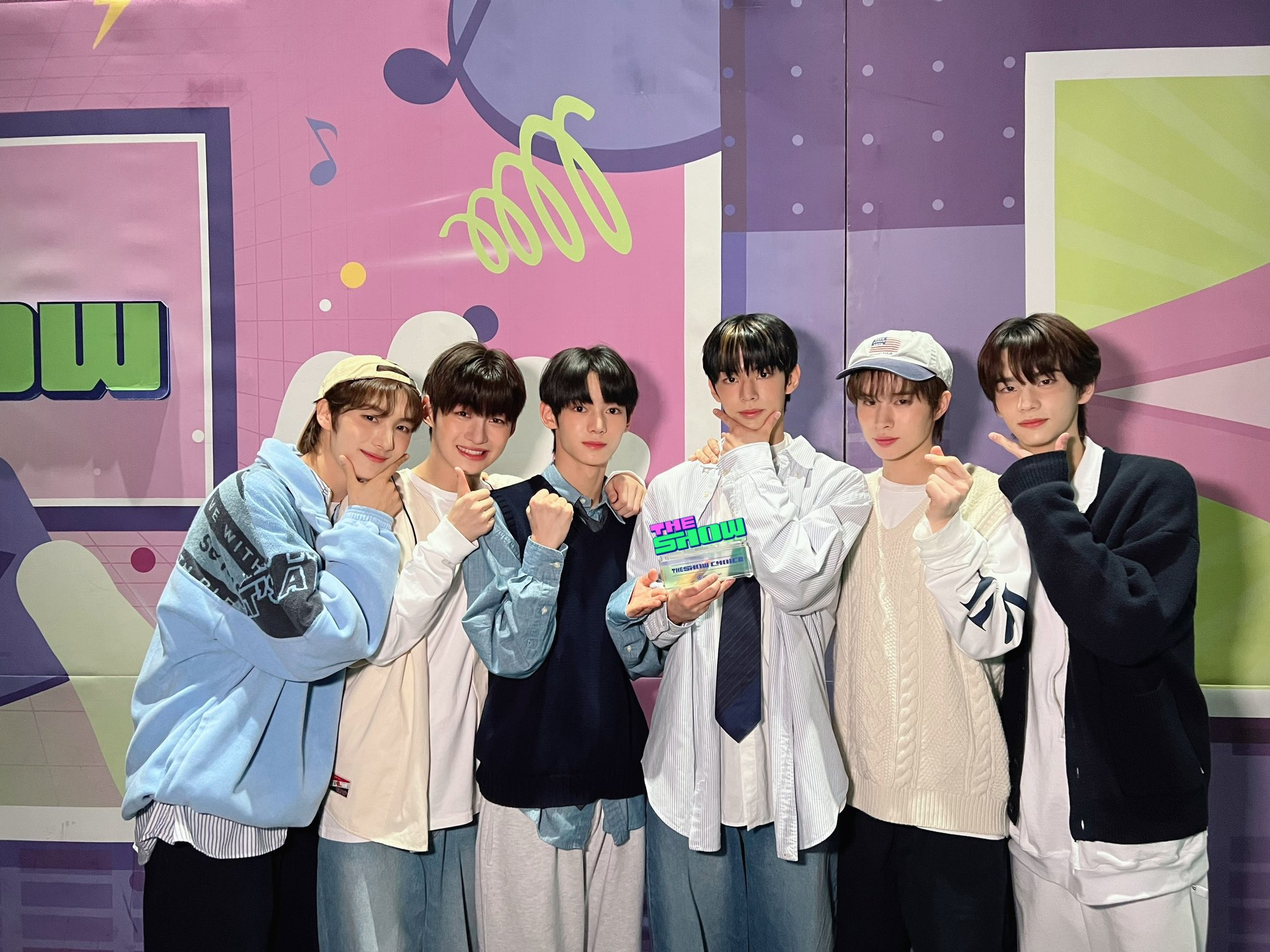 TWS bags 2nd music show win on this week's 'The Show' | allkpop