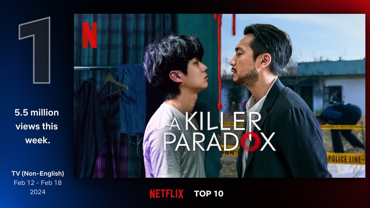 Netflix hit series 'A Killer Paradox' maintains top spot in global ...