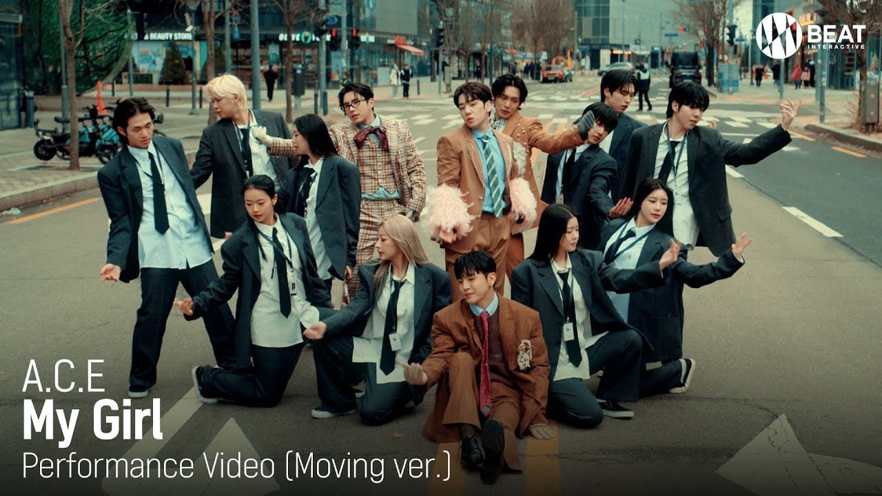 A.C.E dance on the street in 'My Girl' performance MV | allkpop