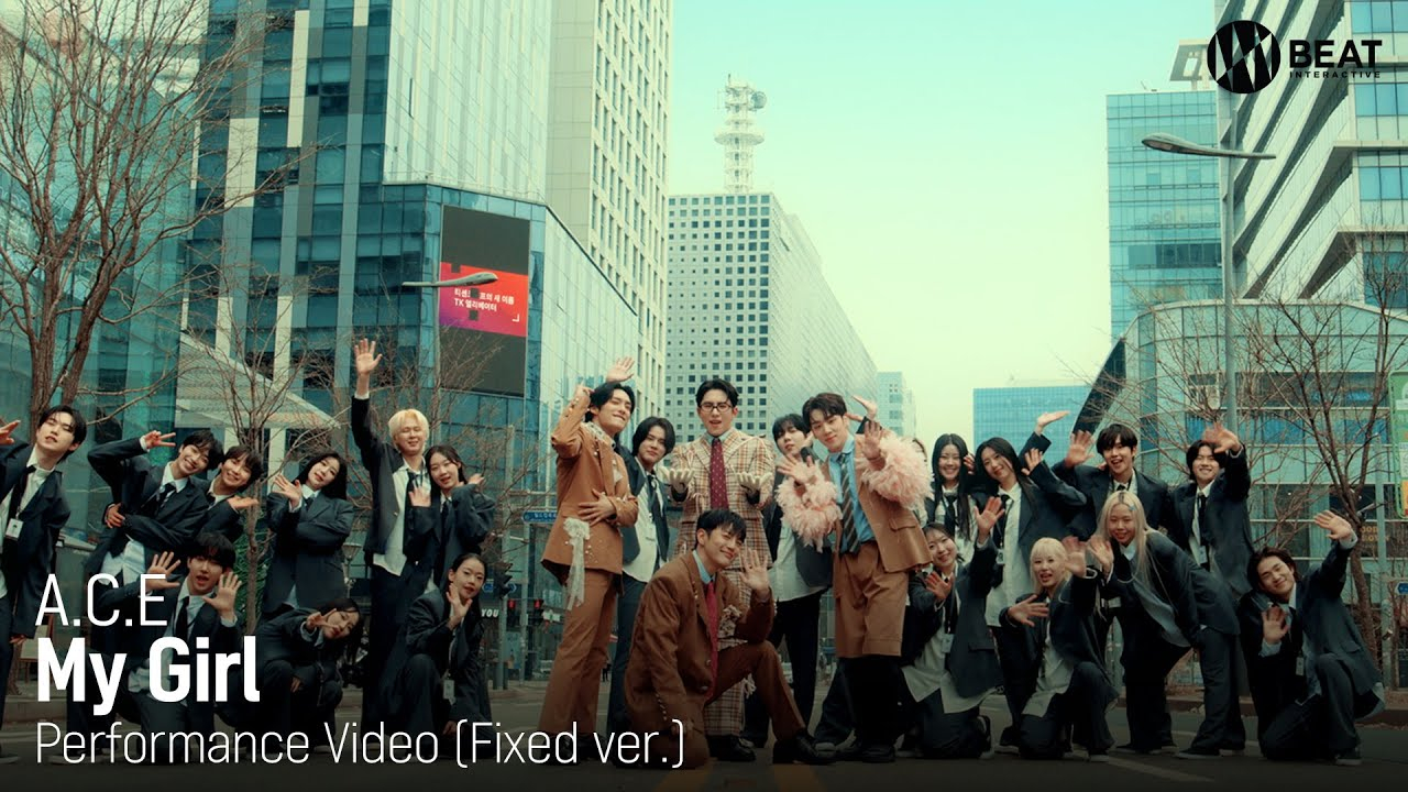 A.C.E take over the street in 'My Girl' performance MV | allkpop