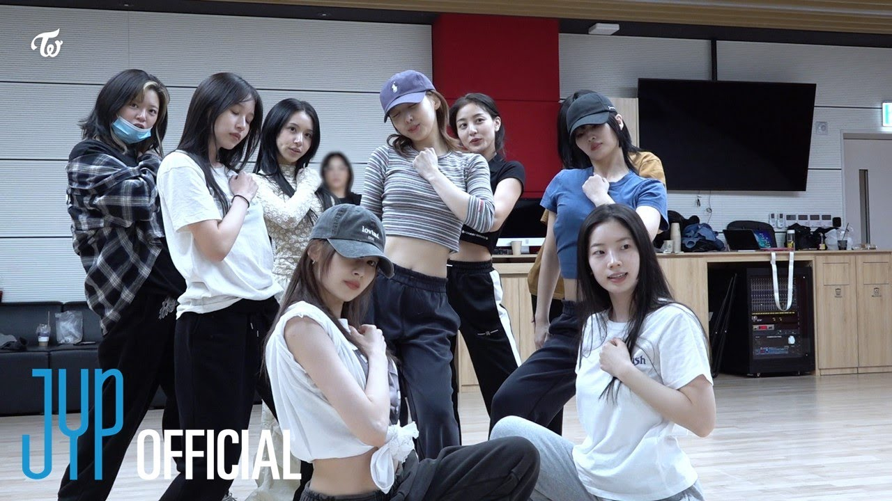 TWICE take you behind the scenes of 'One Spark' dance practice | allkpop