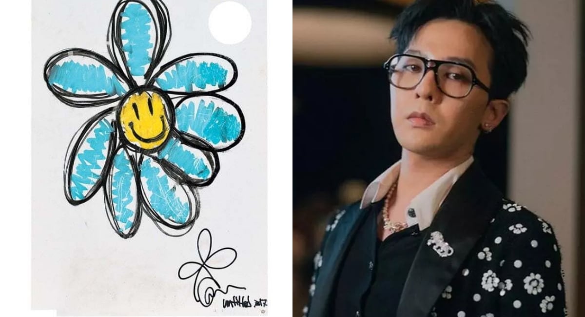 G-Dragon's 'Youth is Flower' artwork to go up for auction, starting bid ...