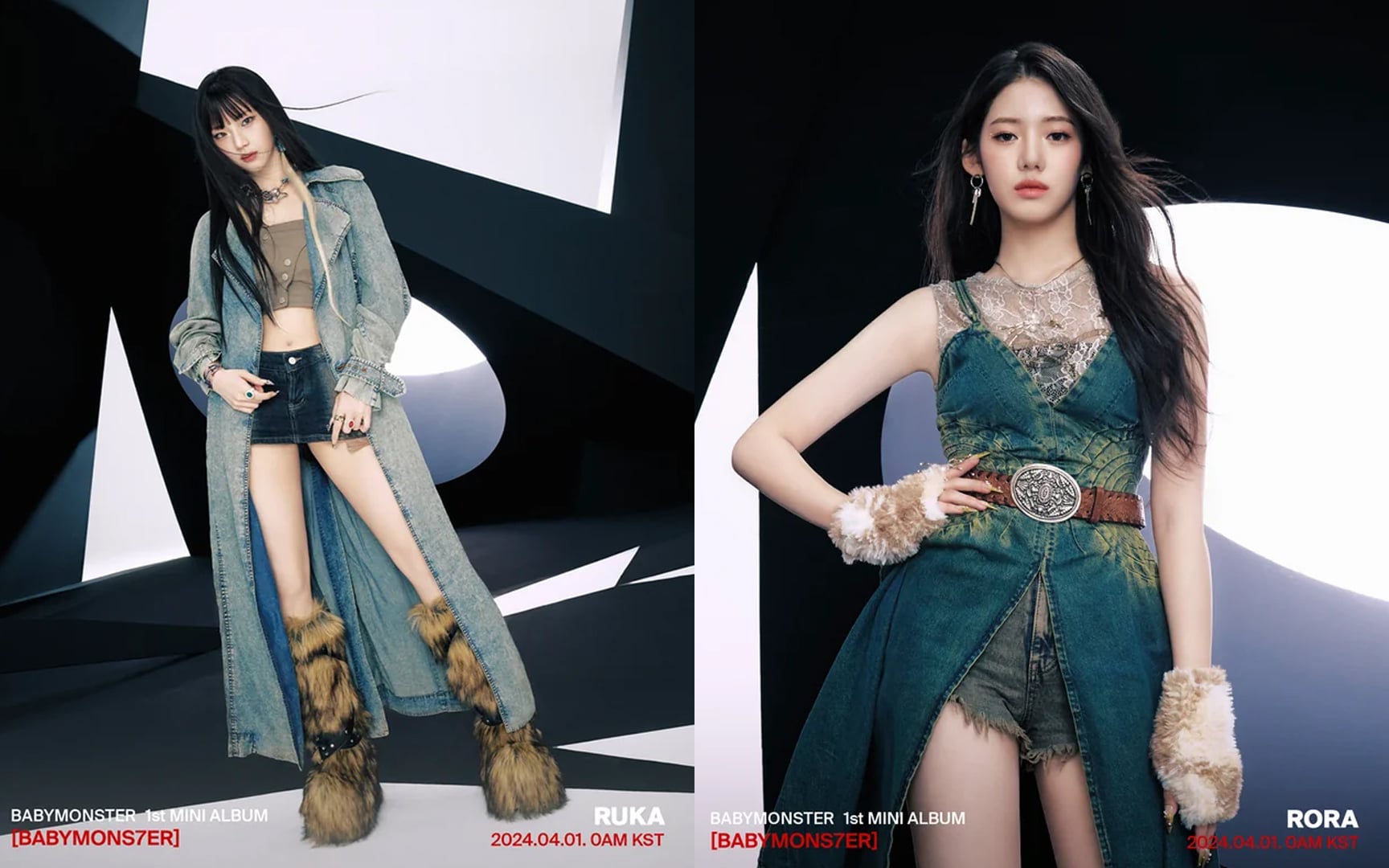 BABYMONSTER rolls out individual teaser photos of Ruka and Rora for ...