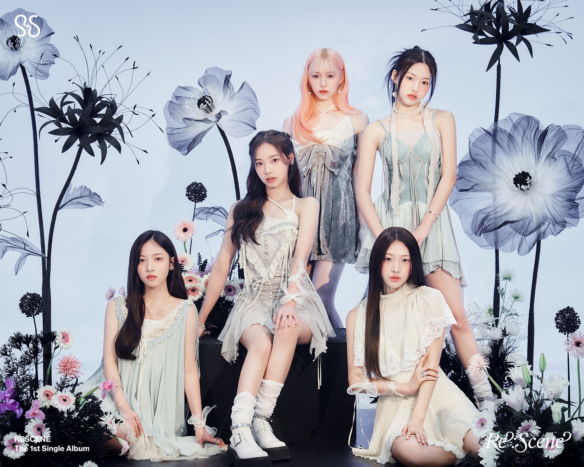 New girl group RESCENE counts down to the group's official debut | allkpop