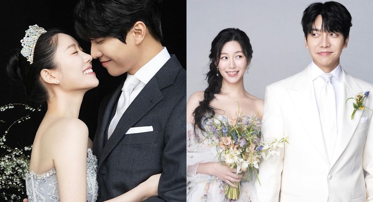 Lee Seung Gi's wife Lee Da In commemorates their 1st anniversary by ...