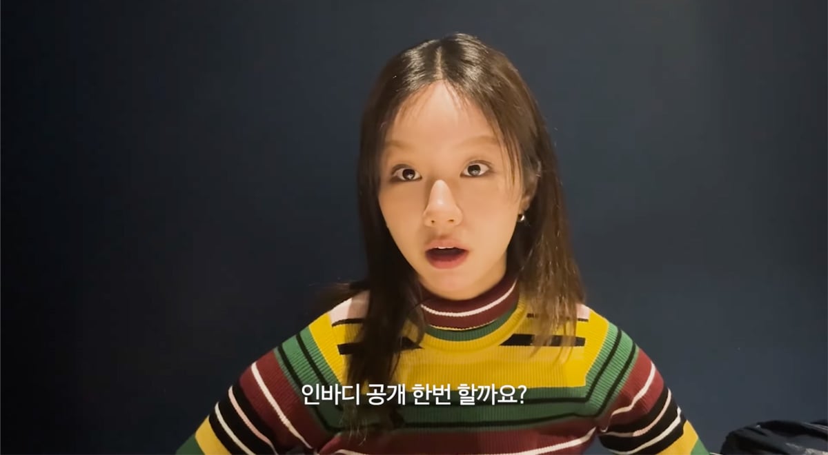 Hyeri reveals her InBody measurements and declares that she is going on ...