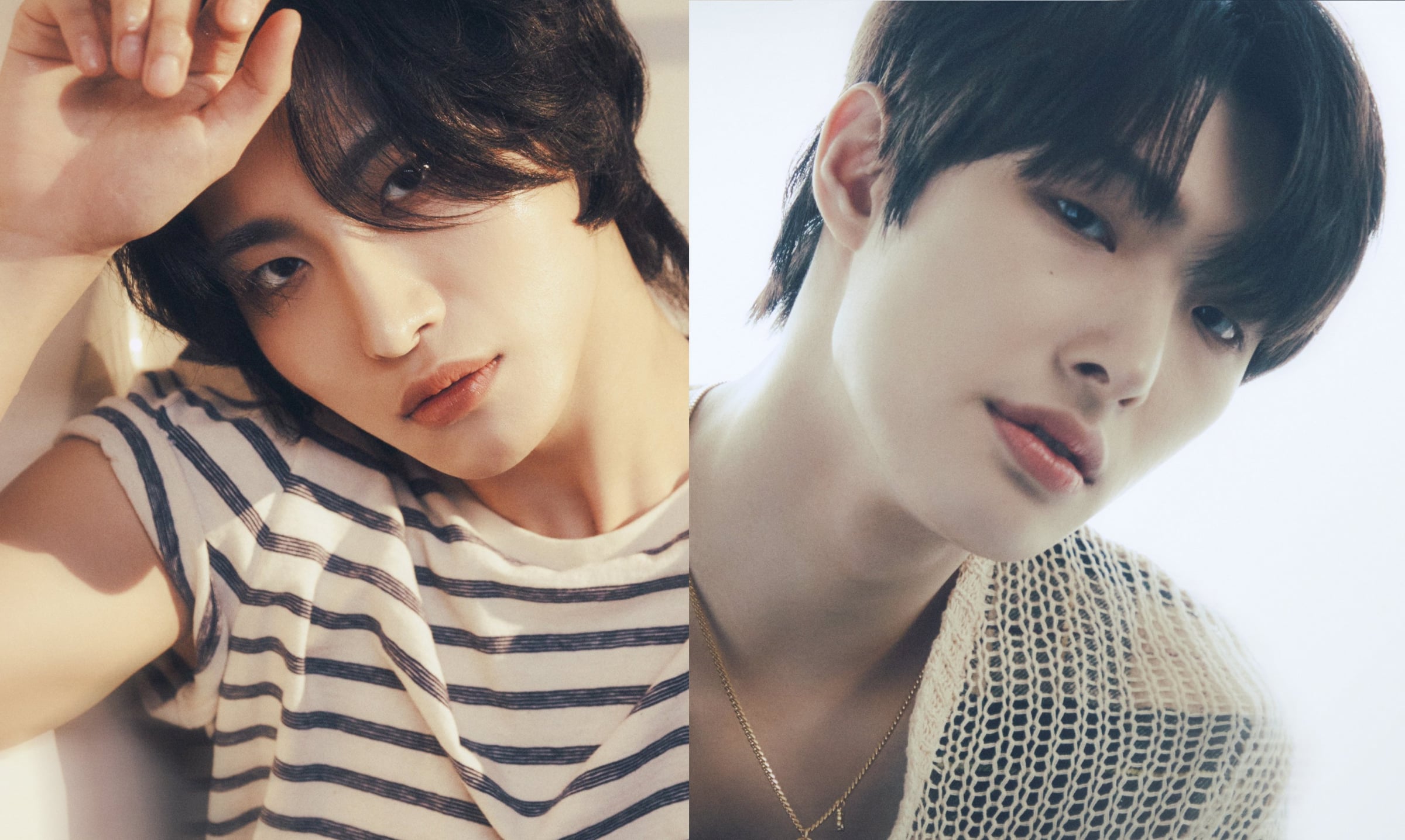 ATEEZ's Seonghwa and Mingi cast a soft gaze in 'Golden Hour' concept ...