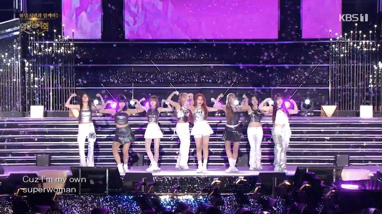 UNIS impresses with powerful performance on 'Open Concert' | allkpop