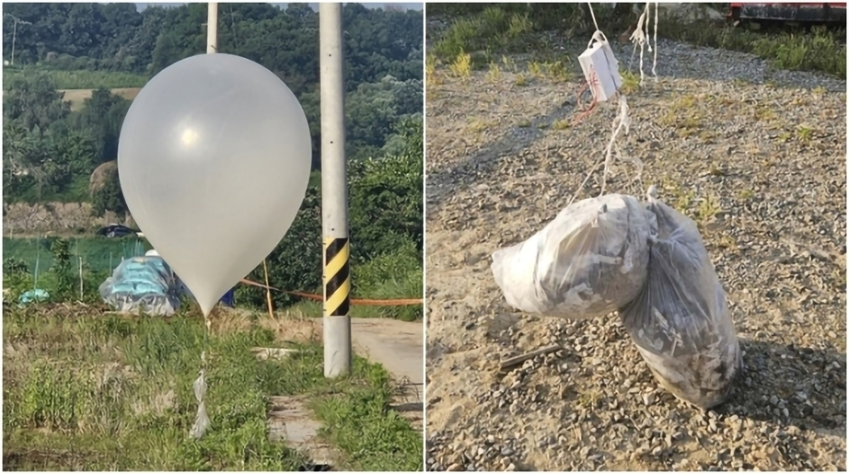 North Korea sends "poop balloons" towards South Korea | allkpop