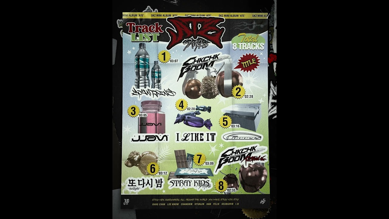 Stray Kids drop 'ATE' track list teaser video | allkpop