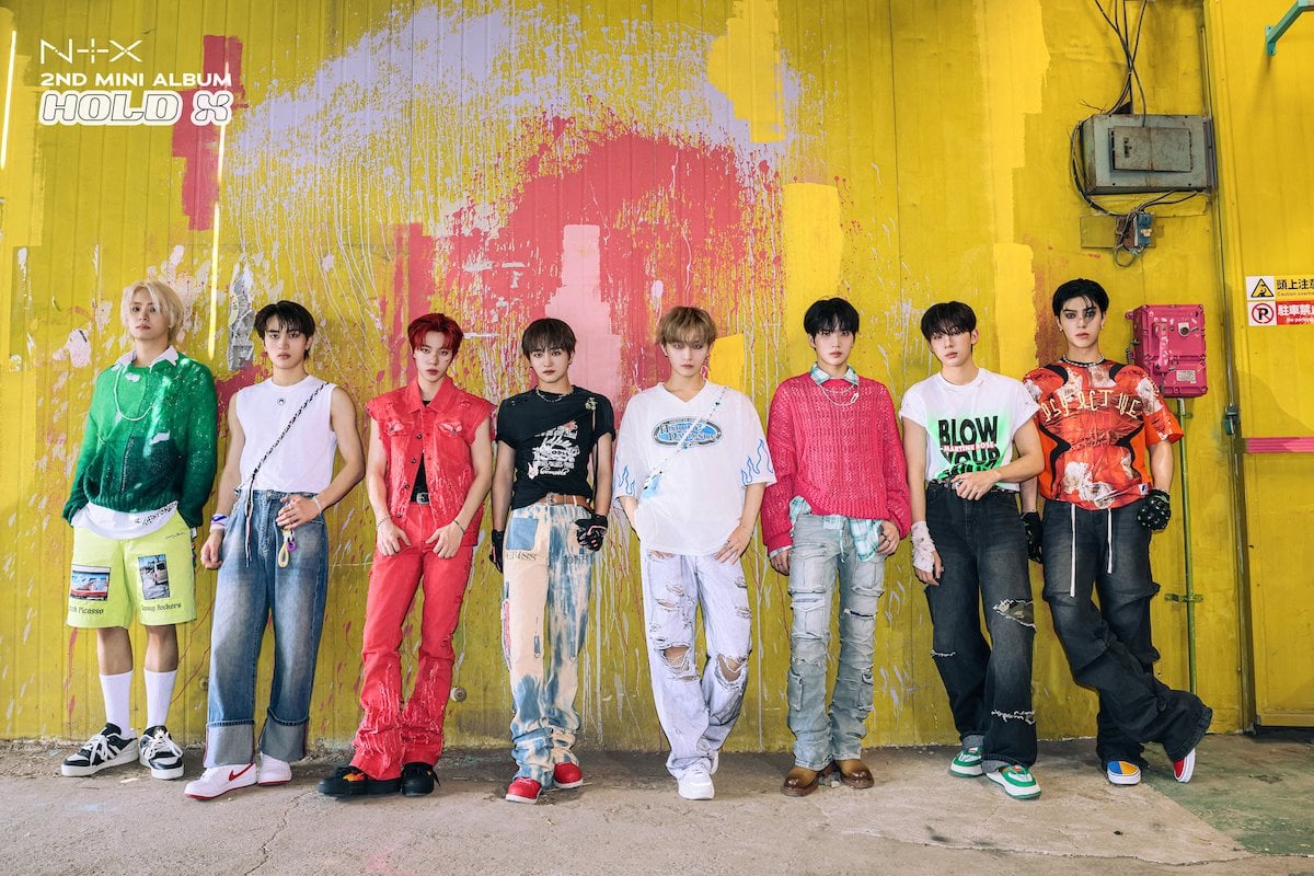 NTX pull off bold street look in group teaser photos for 2nd mini album 'Hold X' | allkpop