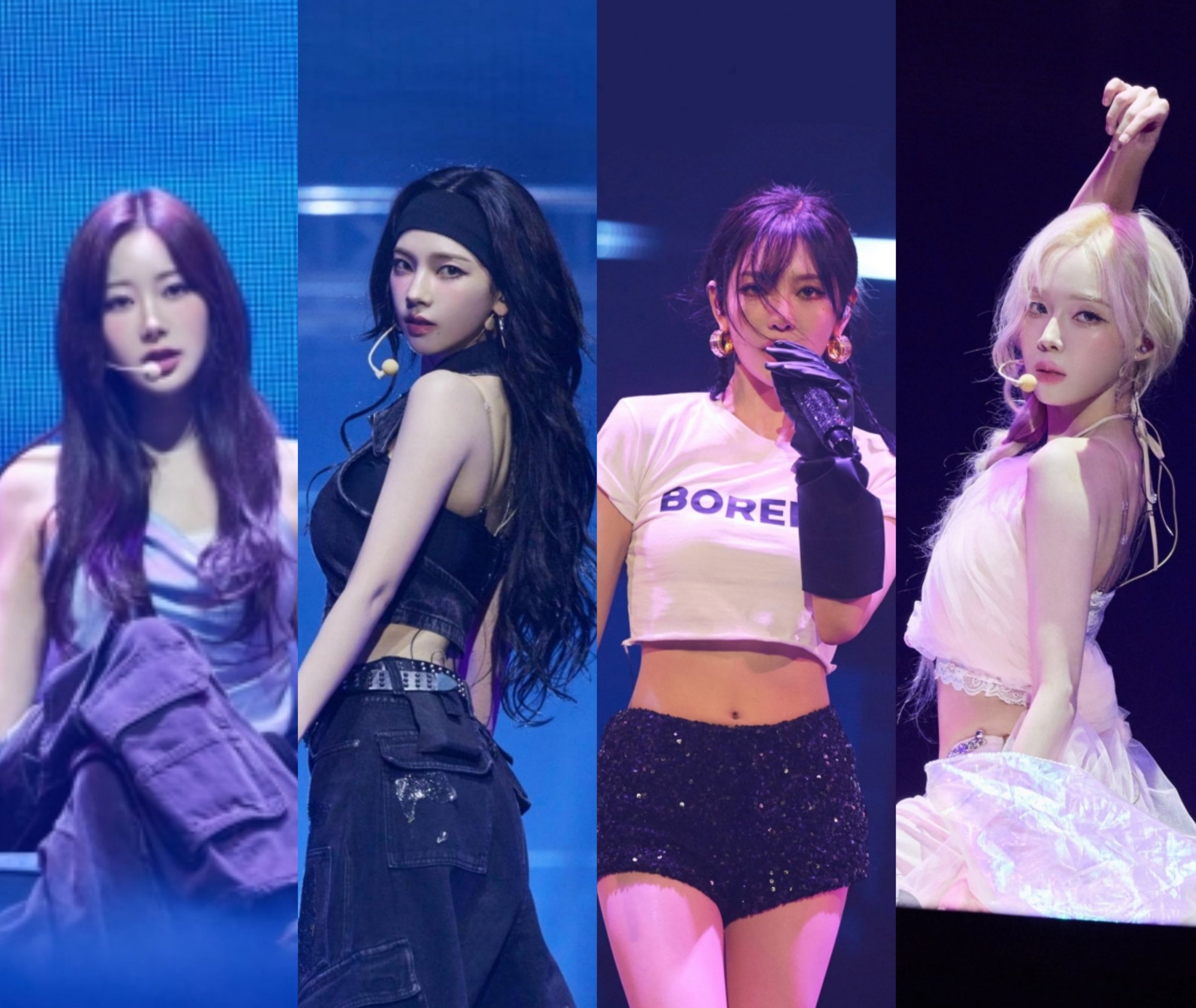 aespa members debut solo songs that were all co-written by themselves at concert | allkpop