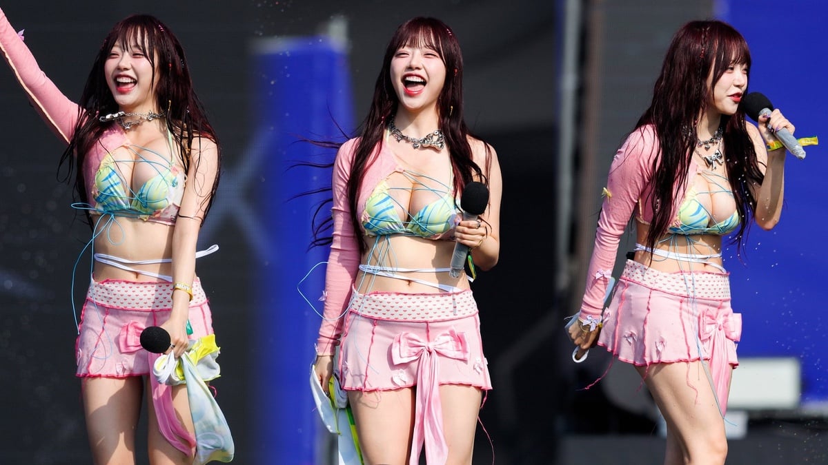 Netizens' jaws drop as Cignature's Jeewon heats up 'Water Bomb Seoul' with her impactful ...