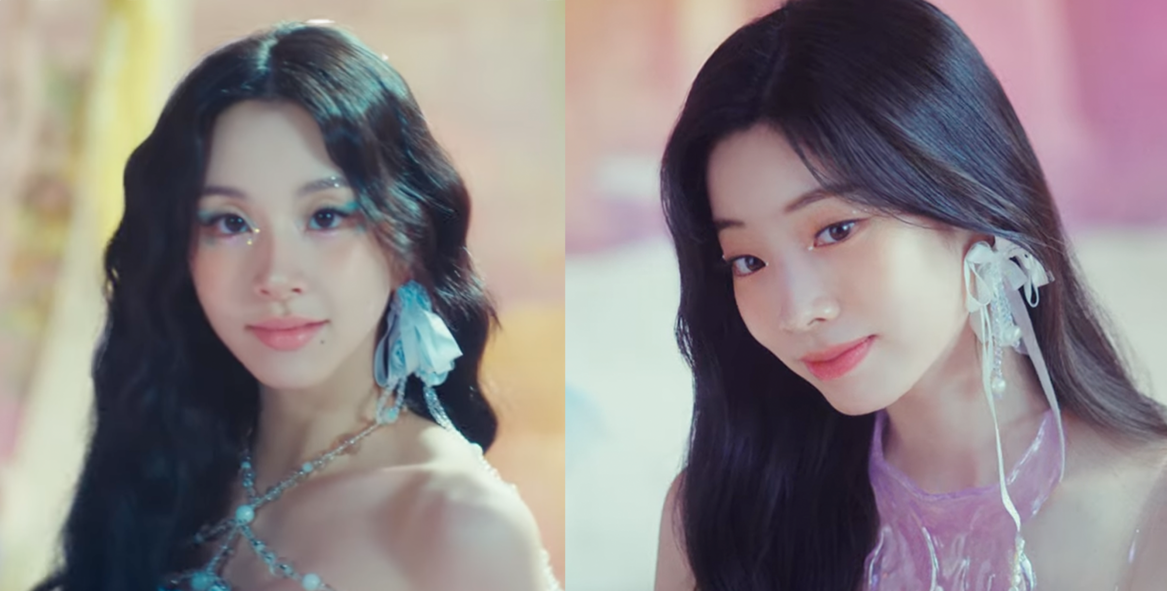 TWICE's Chaeyoung and Dahyun shine like ethereal angels in 'DIVE' MV teasers | allkpop