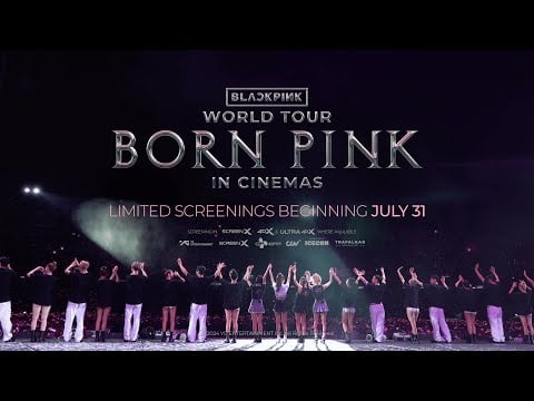 BLACKPINK's 'BORN PINK' world tour concert movie release date and ...