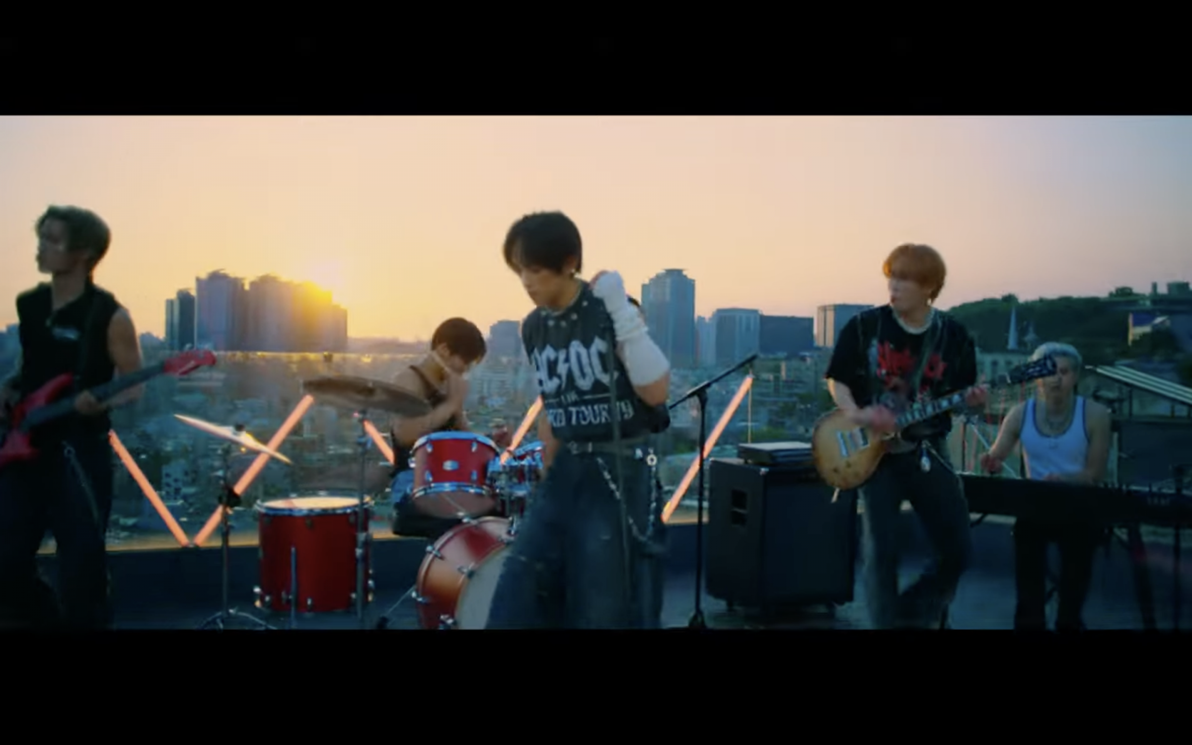 DKB transforms into rock stars in 'Flirting X' MV teaser | allkpop