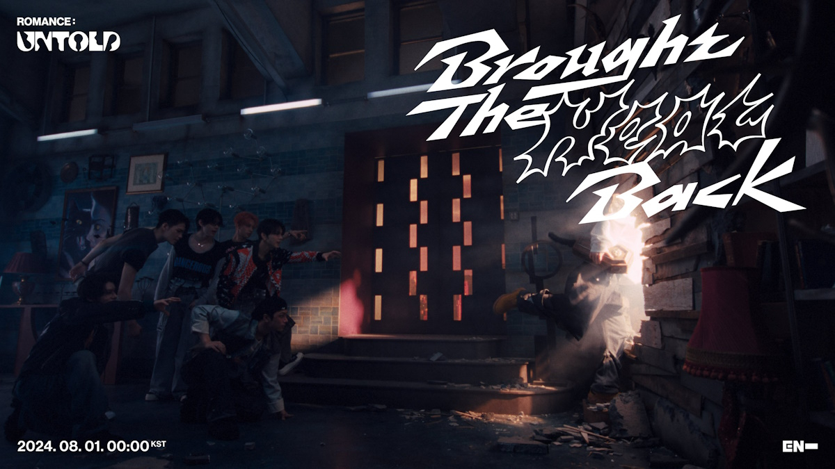 ENHYPEN reveal teaser poster for 'Brought the Heat Back' MV | allkpop