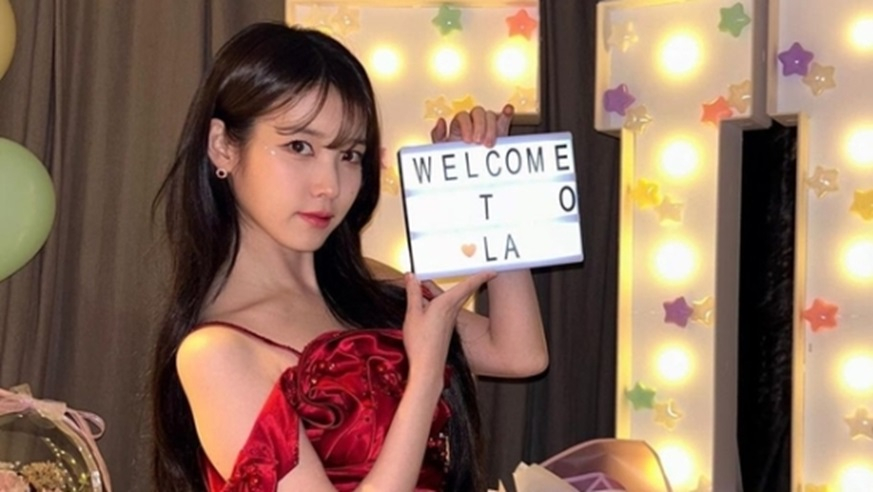 IU shares behind-the-scenes photos from LA concert | allkpop