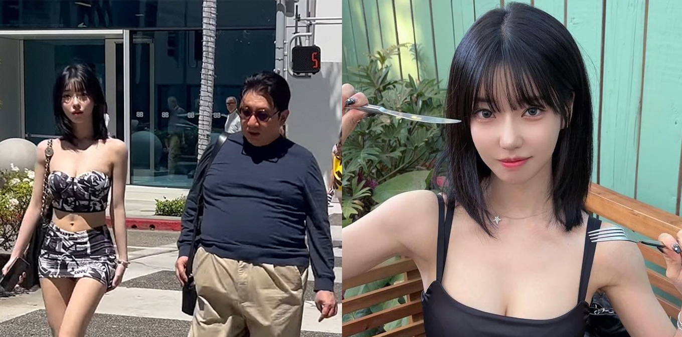 BJ Seyeon says it was no 'coincidental' meeting with Bang Si Hyuk in LA as claimed by HYBE | allkpop