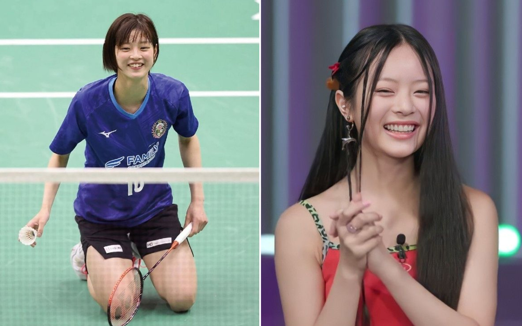 Japanese badminton player goes viral for looking like NewJeans' Hanni ...
