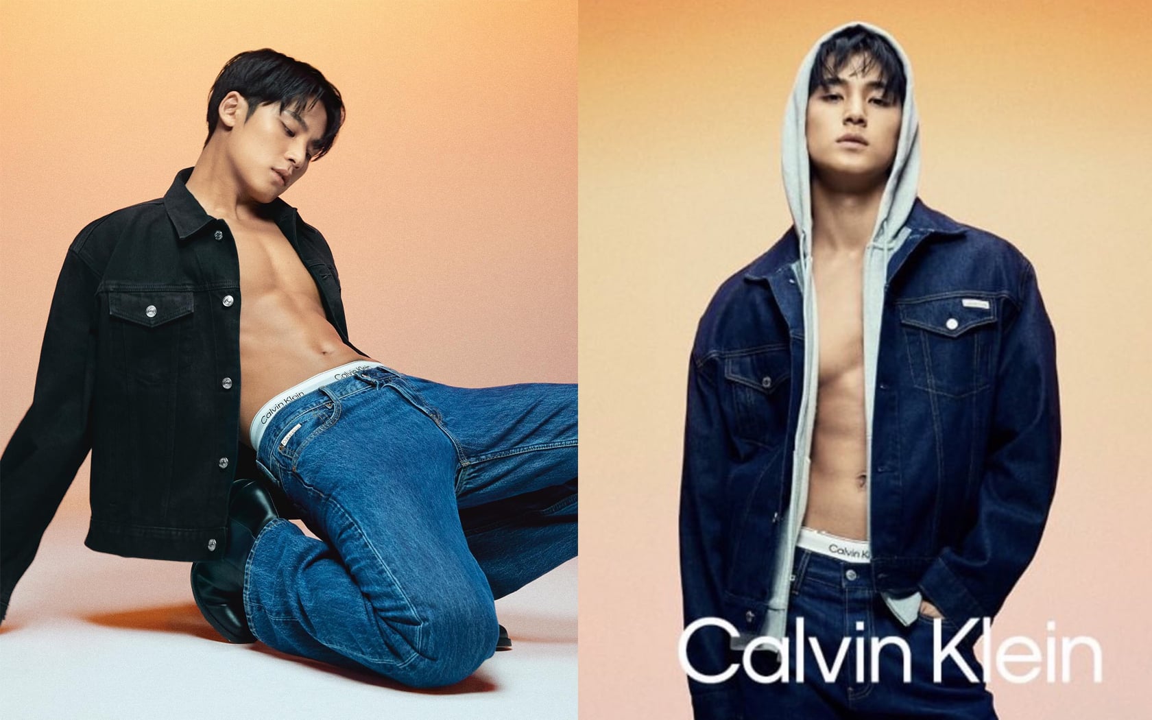 Calvin Klein shares new sexy photos of Seventeen's Mingyu | allkpop
