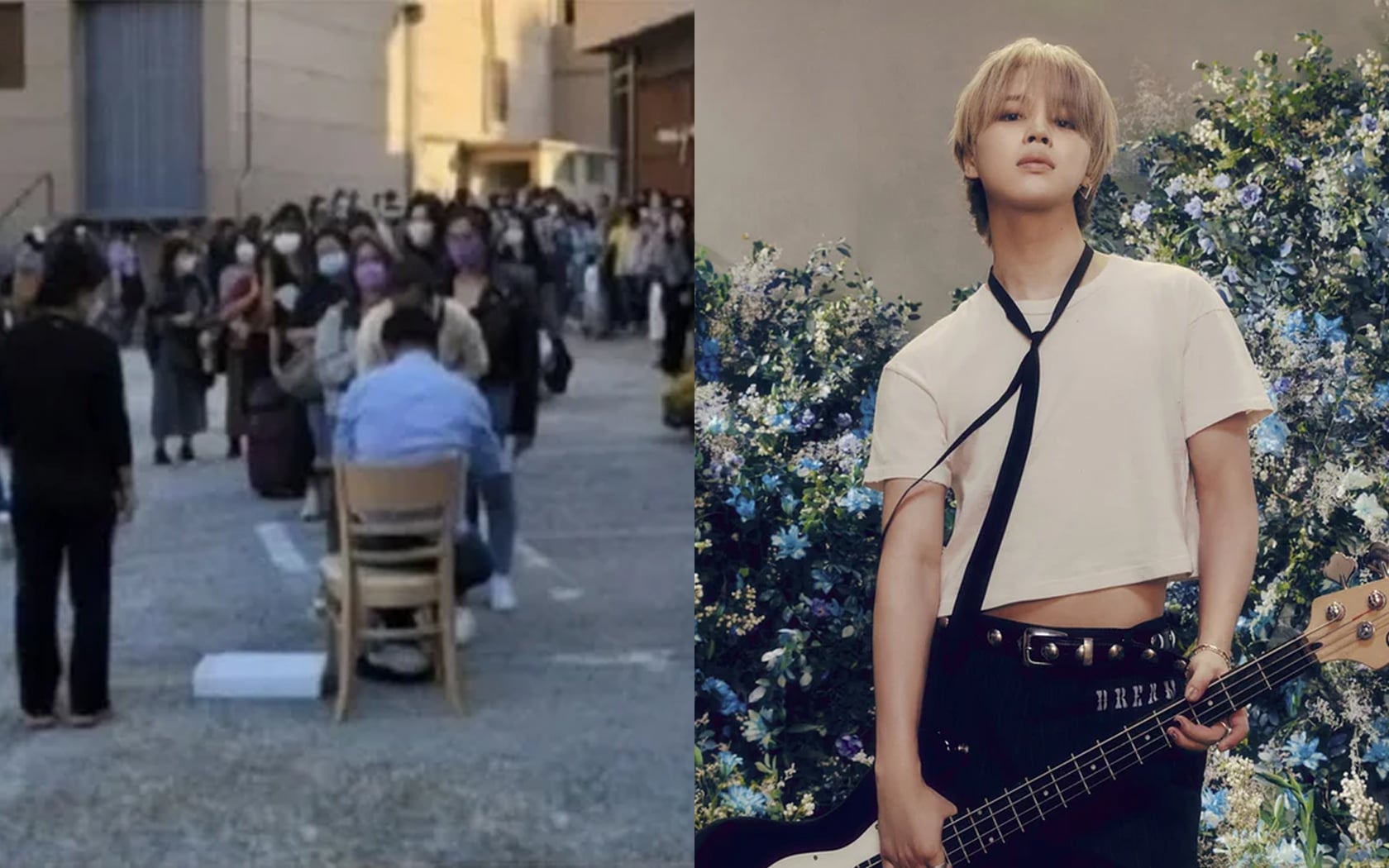 K-netizens react to BTS member Jimin's father planning his own fan ...