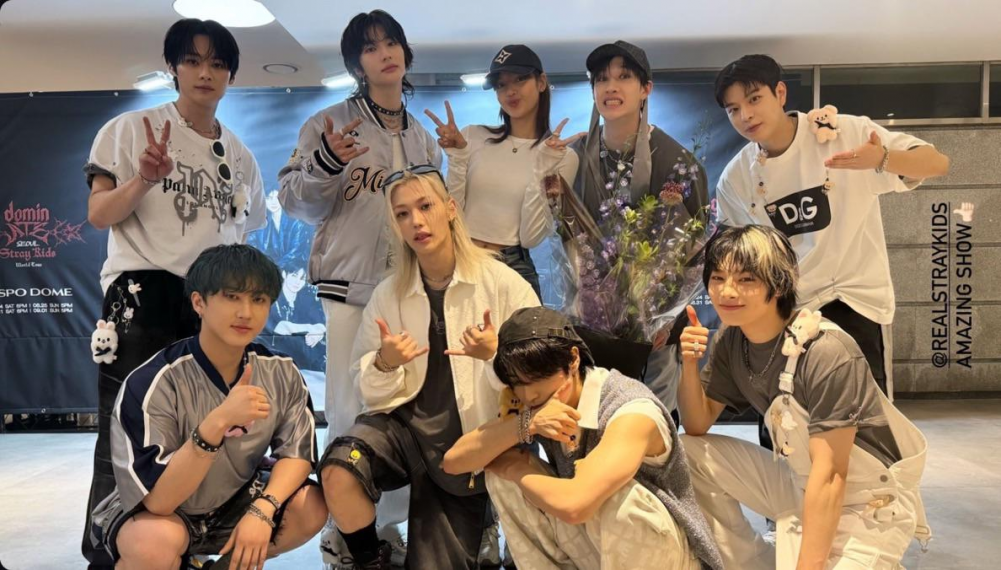 BLACKPINK's Lisa shows support for Stray Kids as she attends the ...