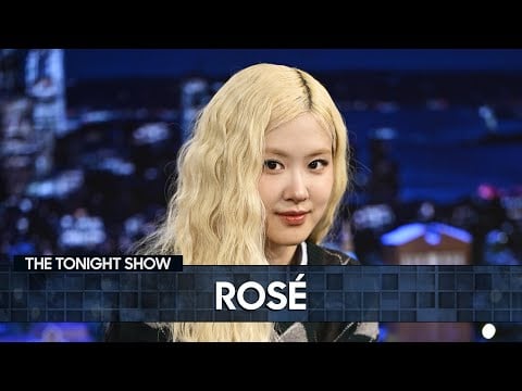Rosé plays 'APT.' with Jimmy Fallon & performs 'Toxic Til The End' on ...