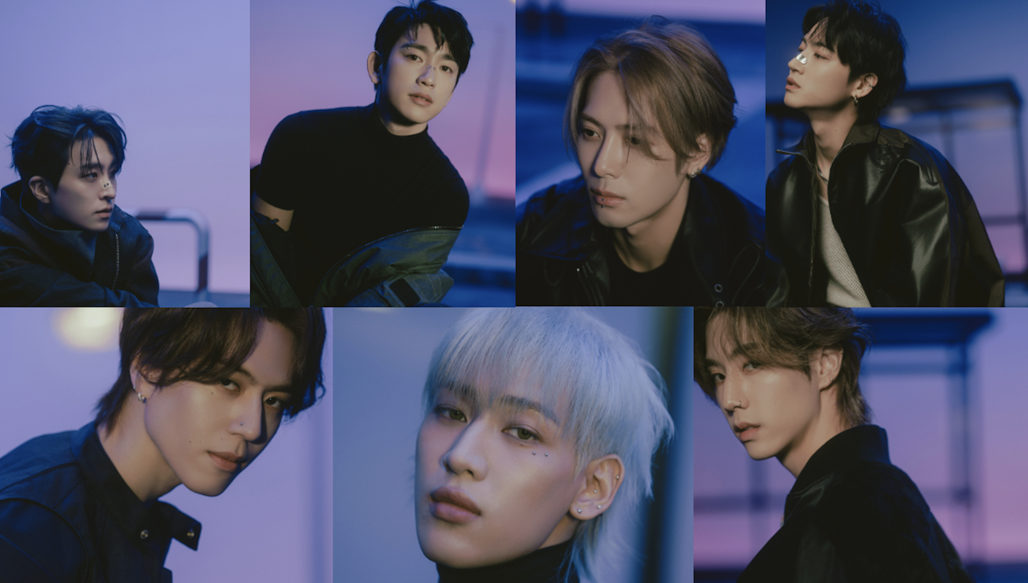 GOT7 reveals the solo Teaser images for 'WINTER HEPTAGON' | allkpop