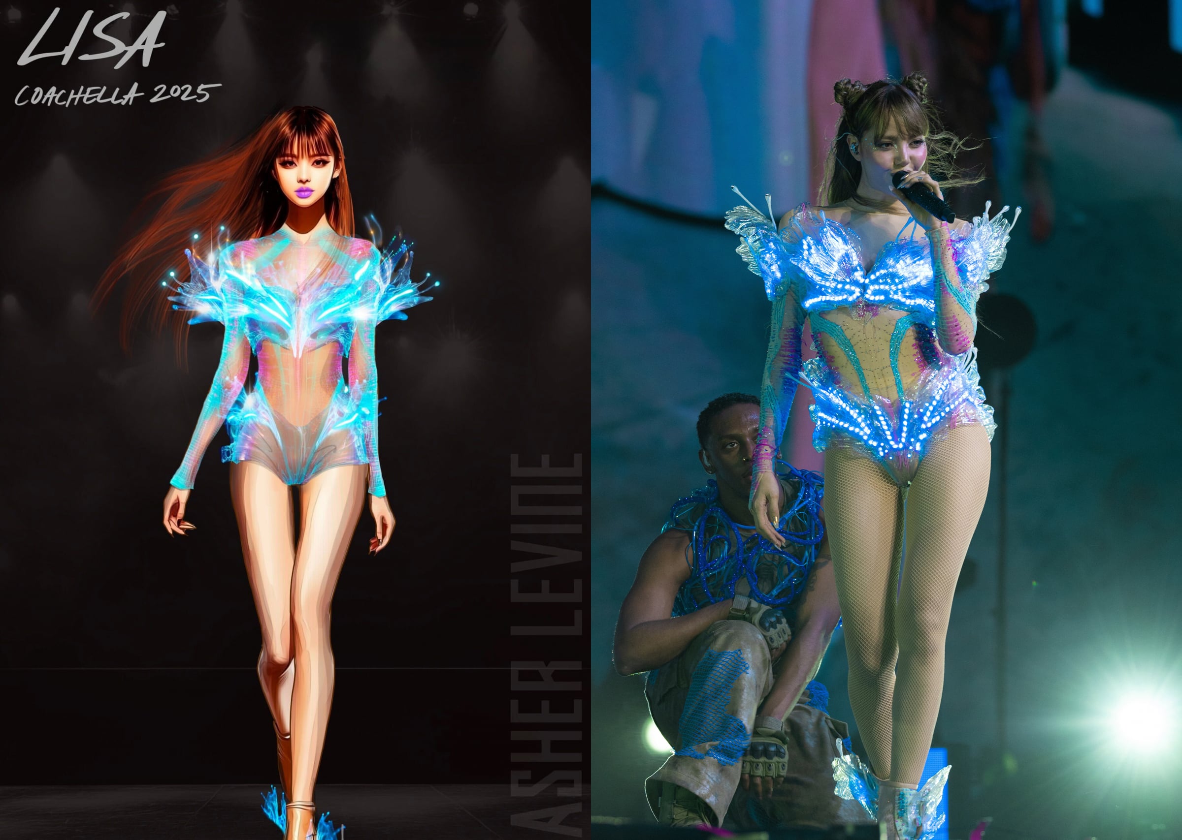 [EXCLUSIVE] [INTERVIEW] Designer Asher Levine opens up about designing BLACKPINK Lisa’s bold ...