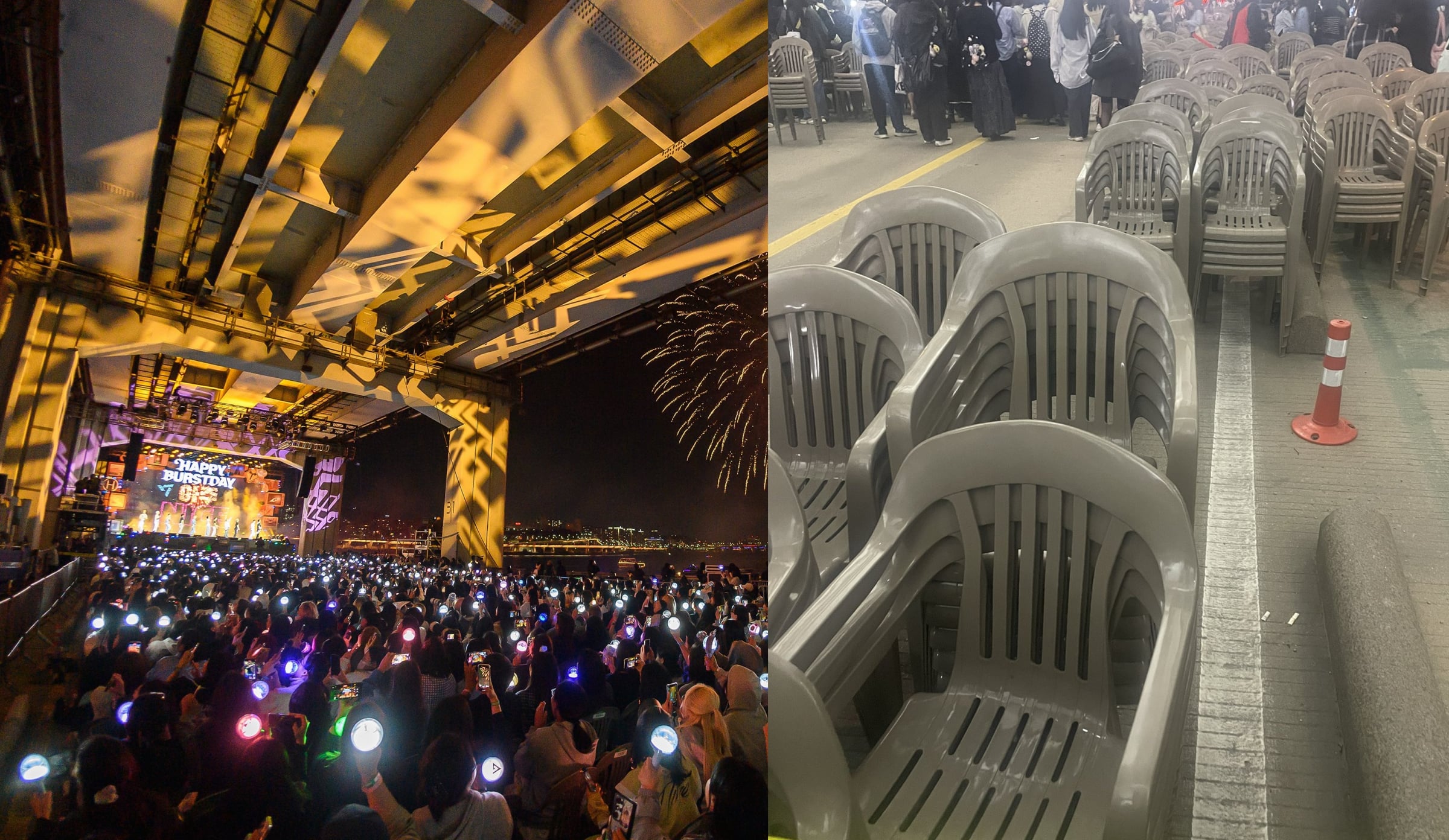 SEVENTEEN's fandom praised for voluntarily tidying up chairs after ...
