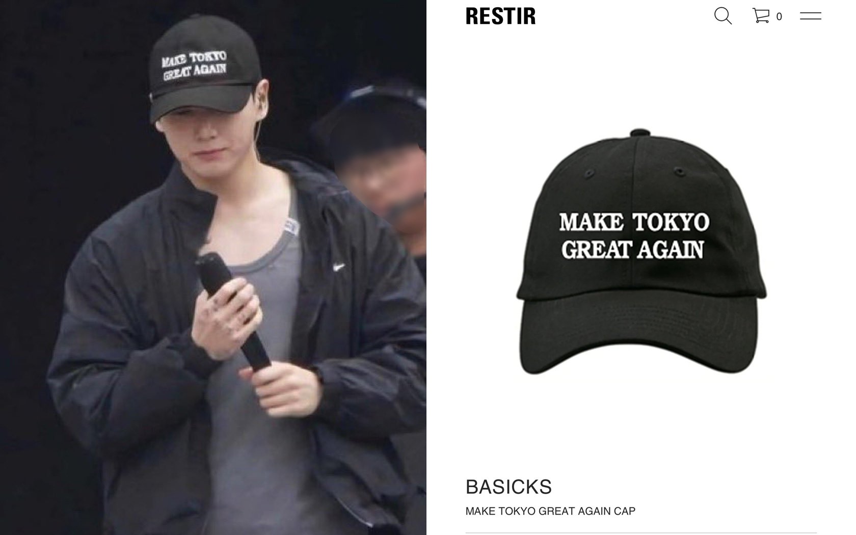 Jungkook sparks a debate among K-netizens after wearing "Make Tokyo Great Again" cap | allkpop