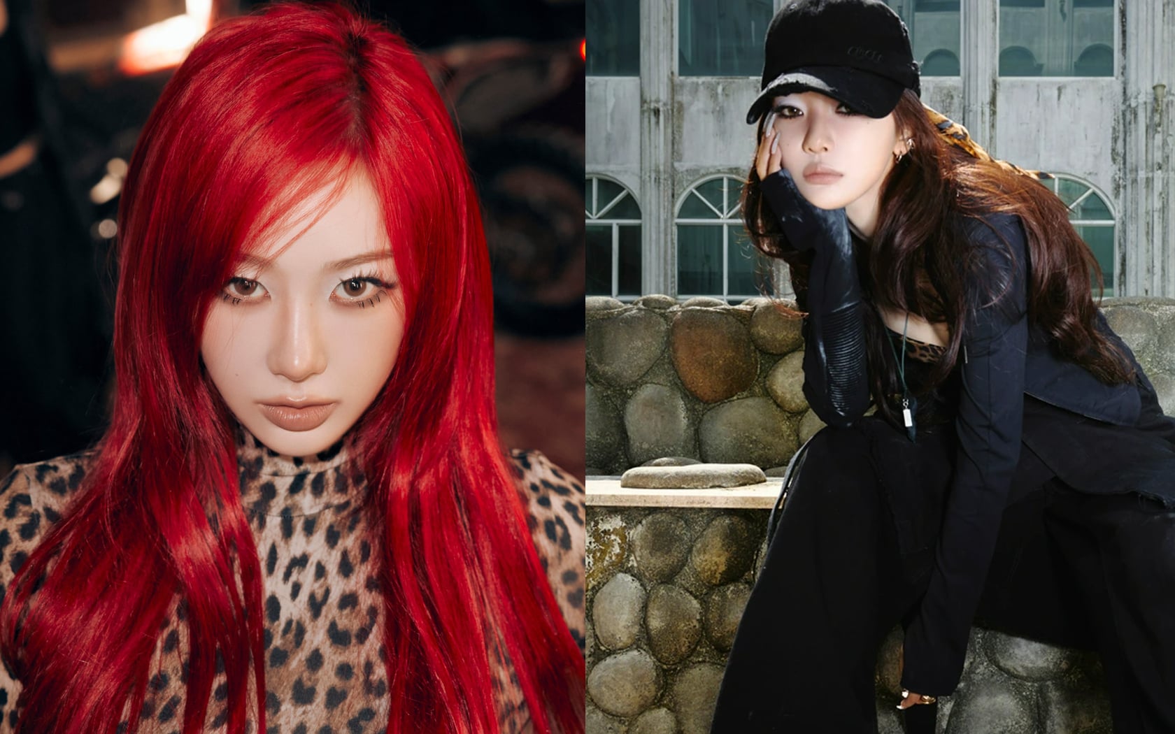 aespa's Giselle and Ningning unravel their femme fatale charm in new concept photos for 'Dirty ...