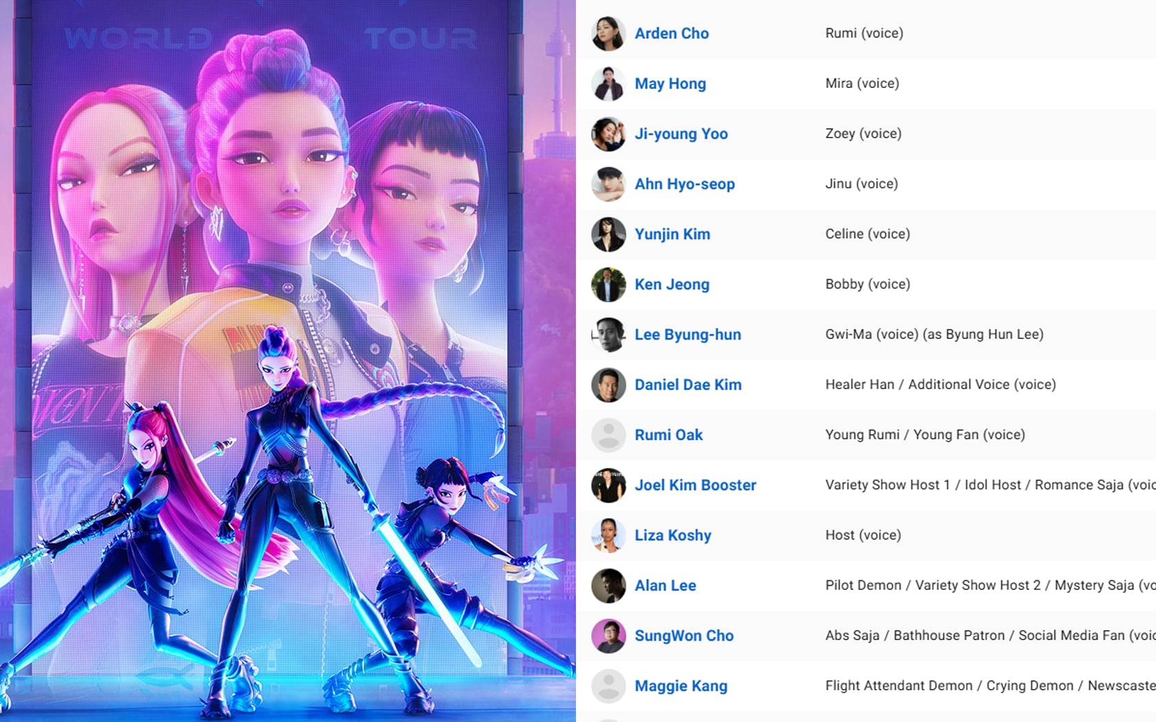 The impressive star-studded Korean cast and producers behind 'K-pop ...