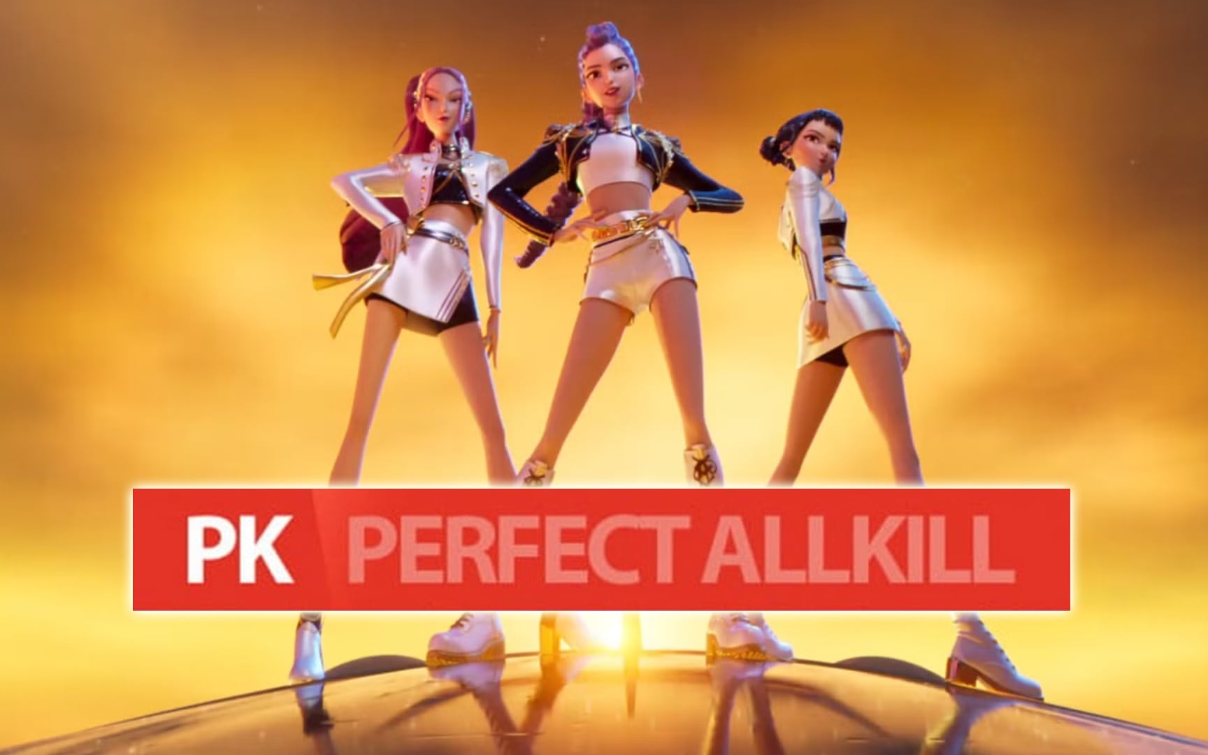 HUNTR/X from 'K-pop Demon Hunters' achieves a PAK (Perfect All Kill ...