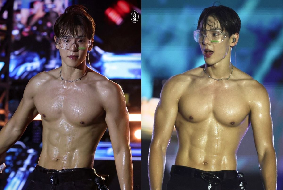 Monsta X’s Shownu leaves fans stunned by his muscular physique at ...
