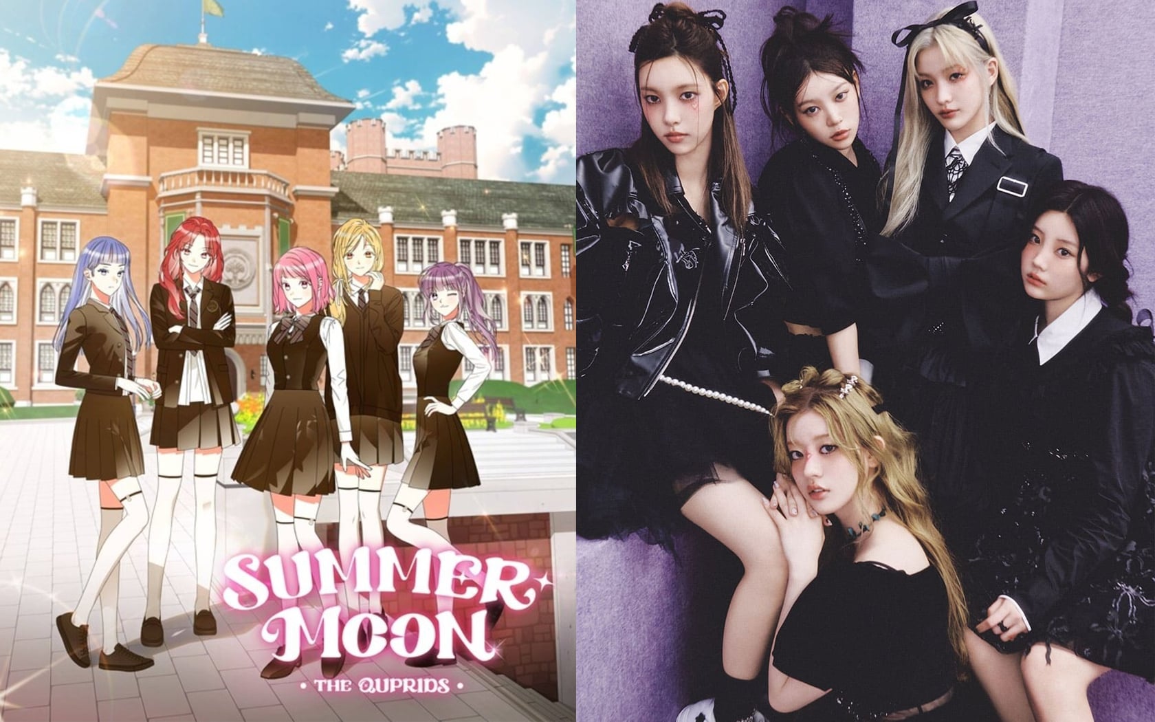 ILLIT's new webtoon 'Summer Moon: The Quprids' brings magical girl concept to life | allkpop