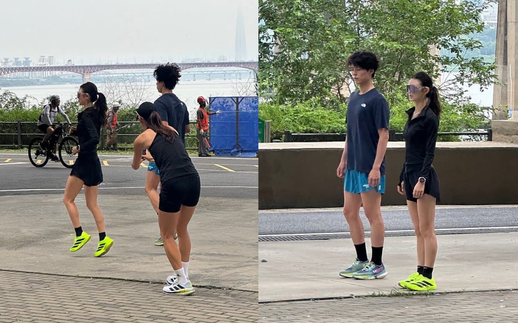 NewJeans' Danielle spotted running with Park Bo Gum ahead of ...