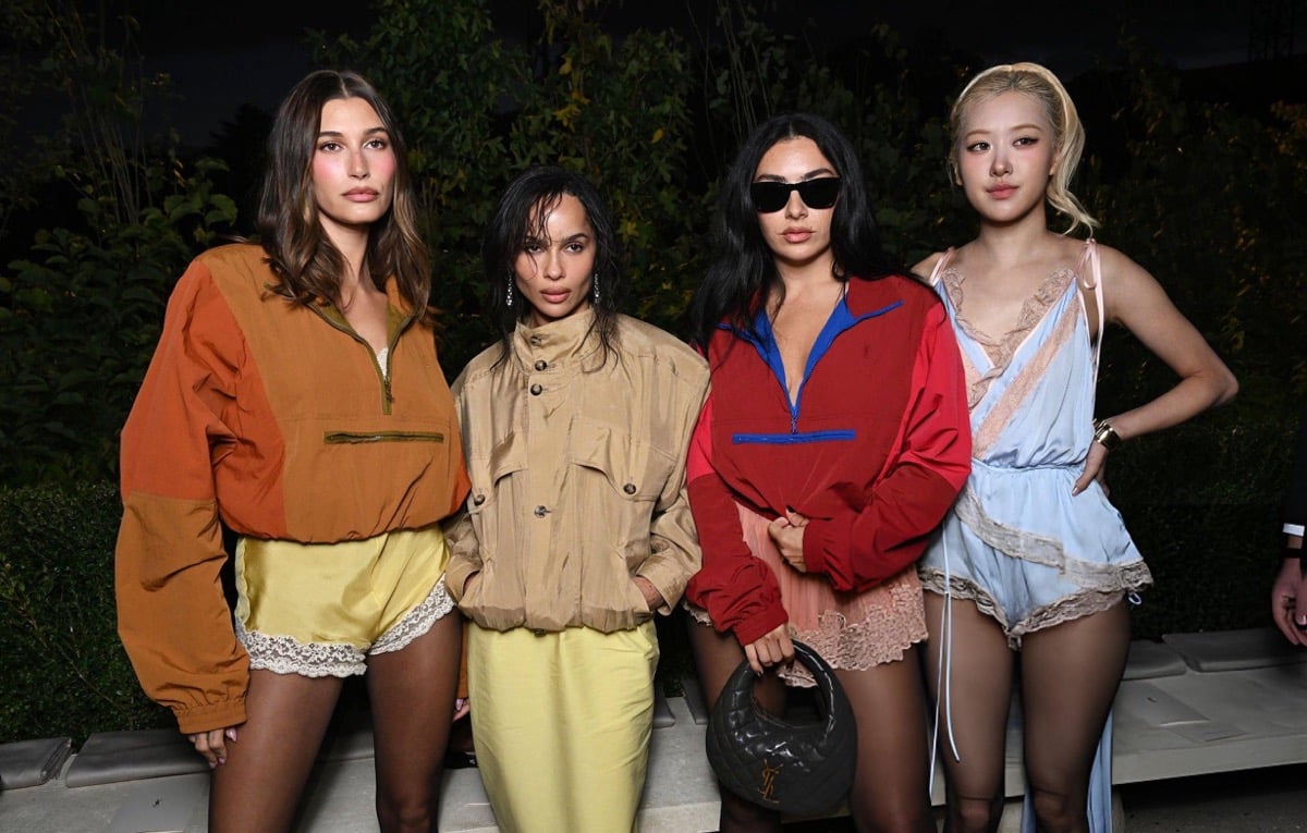 ELLE UK sparks backlash for cropping Rosé out of Saint Laurent show ...