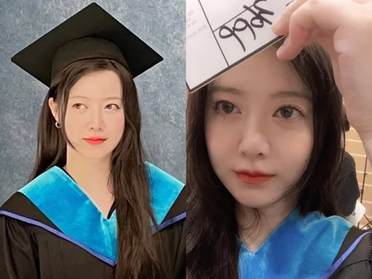 Goo Hye Sun aims for early graduation from KAIST, shares graduation ...