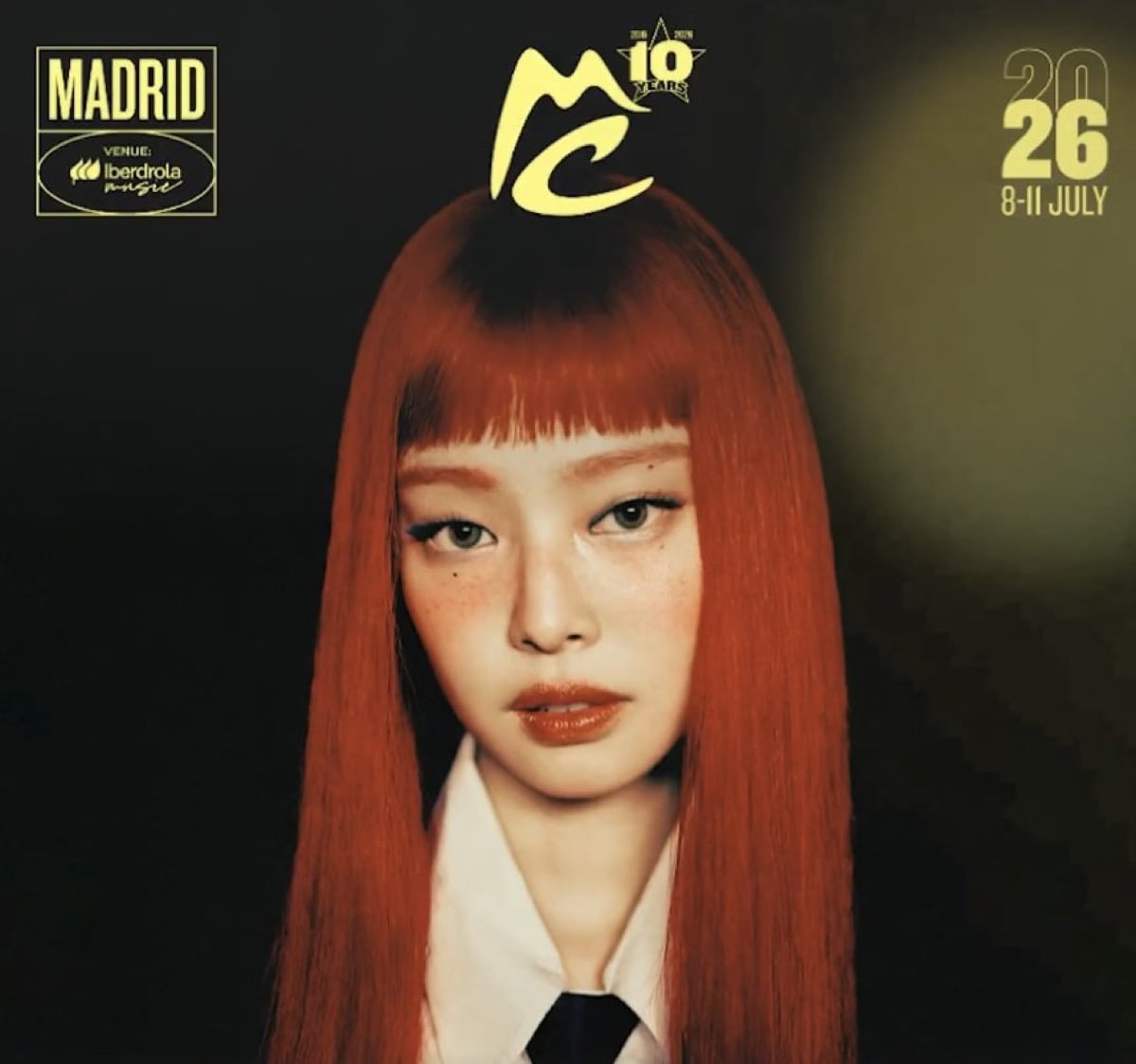 JENNIE to headline '2026 MAD COOL FESTIVAL' — the only K-pop artist in the lineup | allkpop