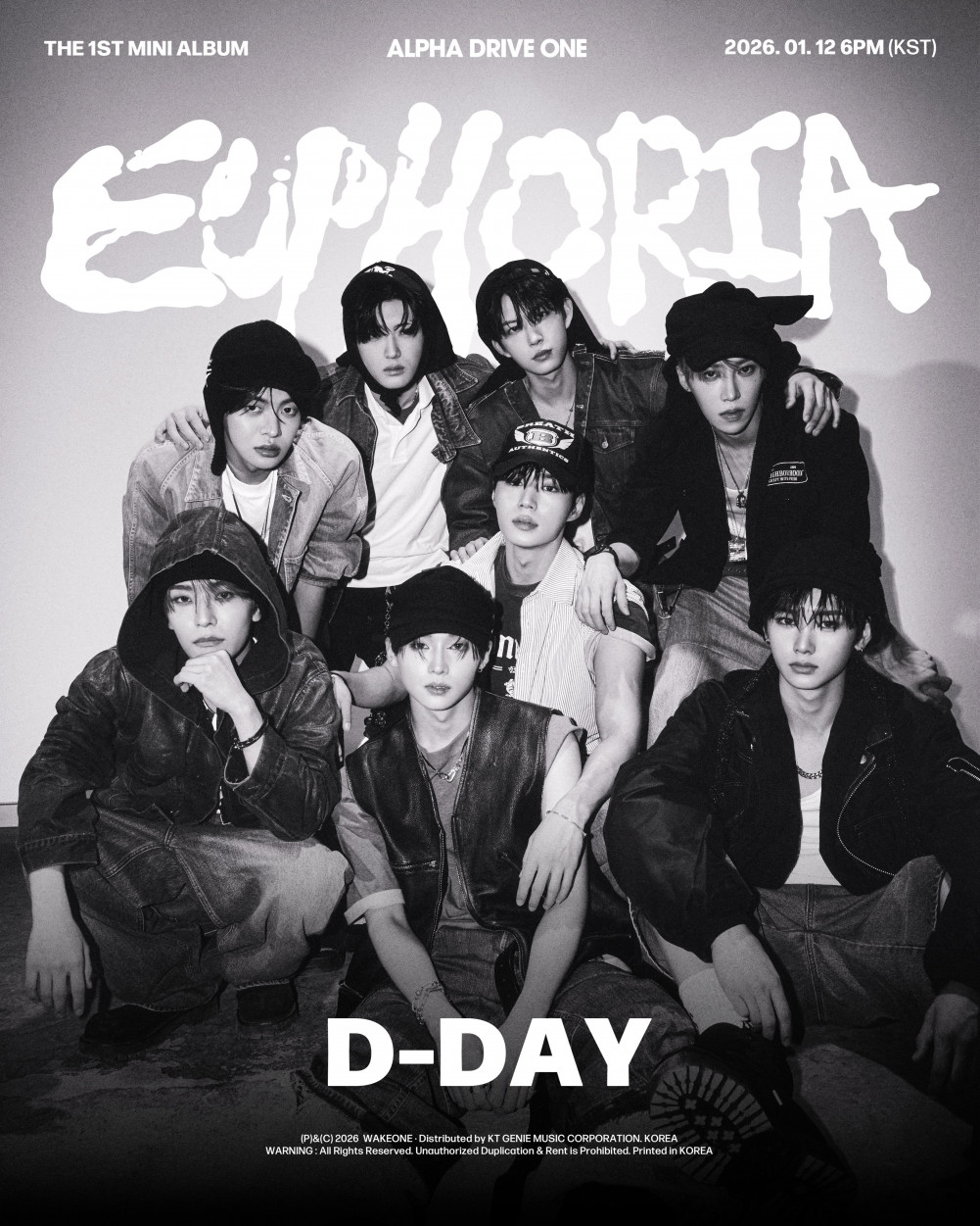 ALPHA DRIVE ONE drops two D-Day posters for their debut mini album ...