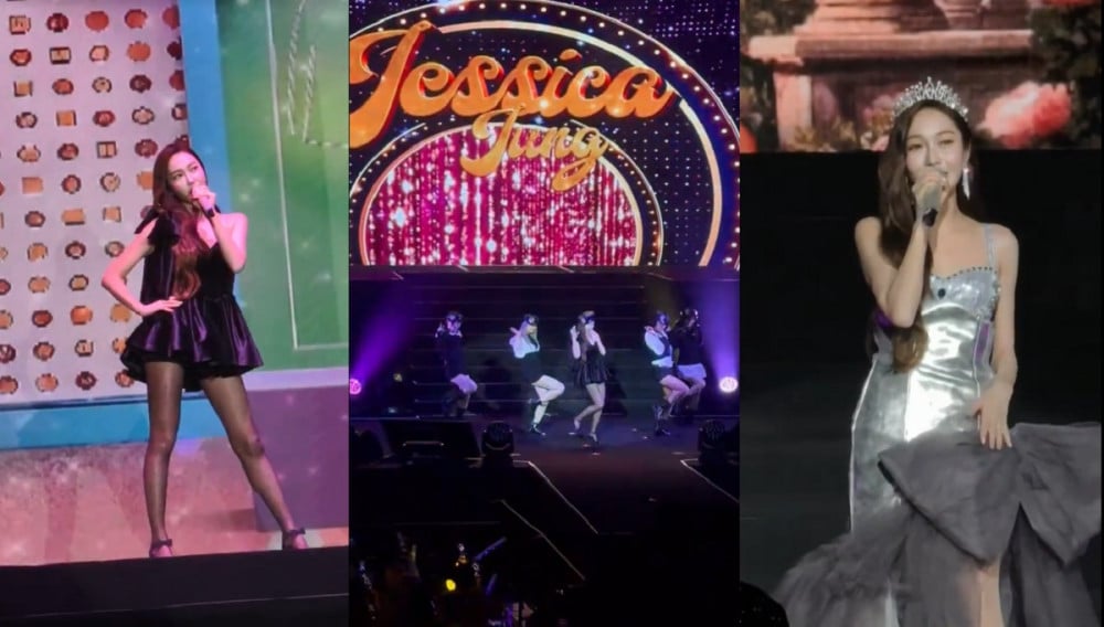 Jessica performs a Girls' Generation medley at her concert, prompting ...