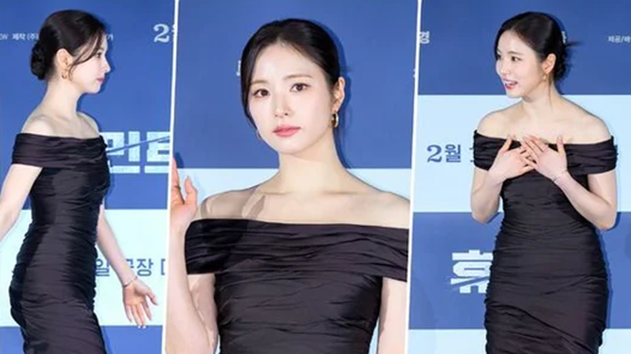 Shin Se Kyung blends elegance and allure with low bun and black gown ...