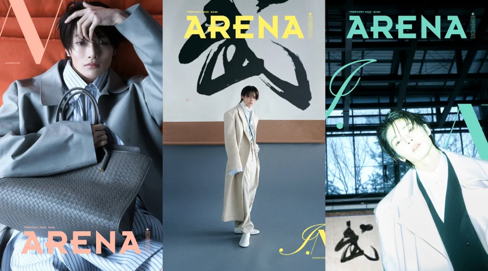 Stray Kids’ I.N Graces Arena Homme+ February 2026 Covers With Bottega ...