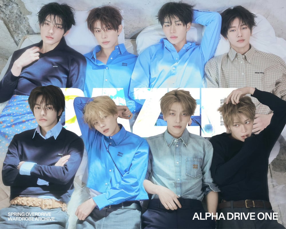 ALPHA DRIVE ONE pose for 'Dazed' in first cover pictorial since debut ...