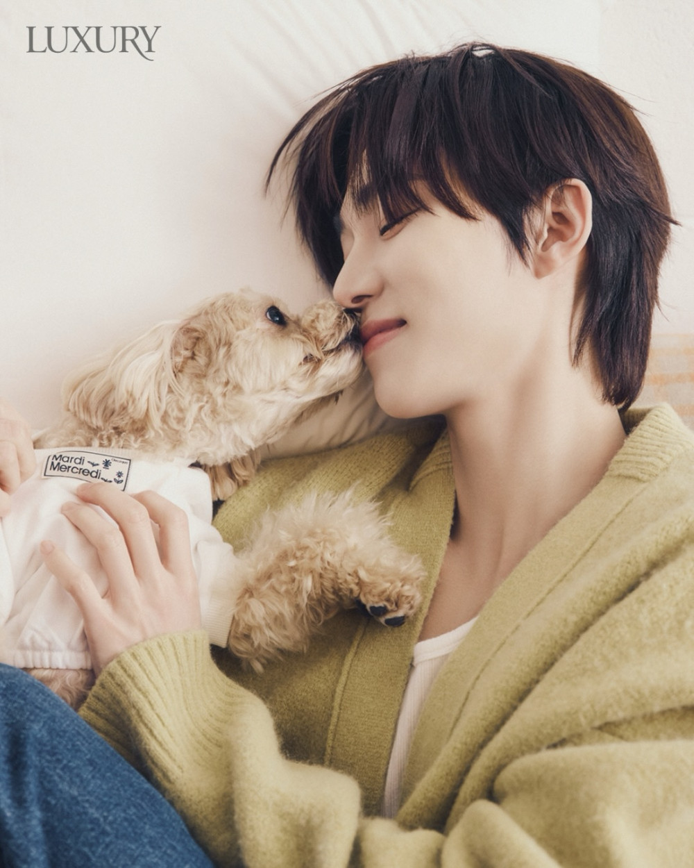 Seo Bum June features in 'Luxury' February issue | allkpop