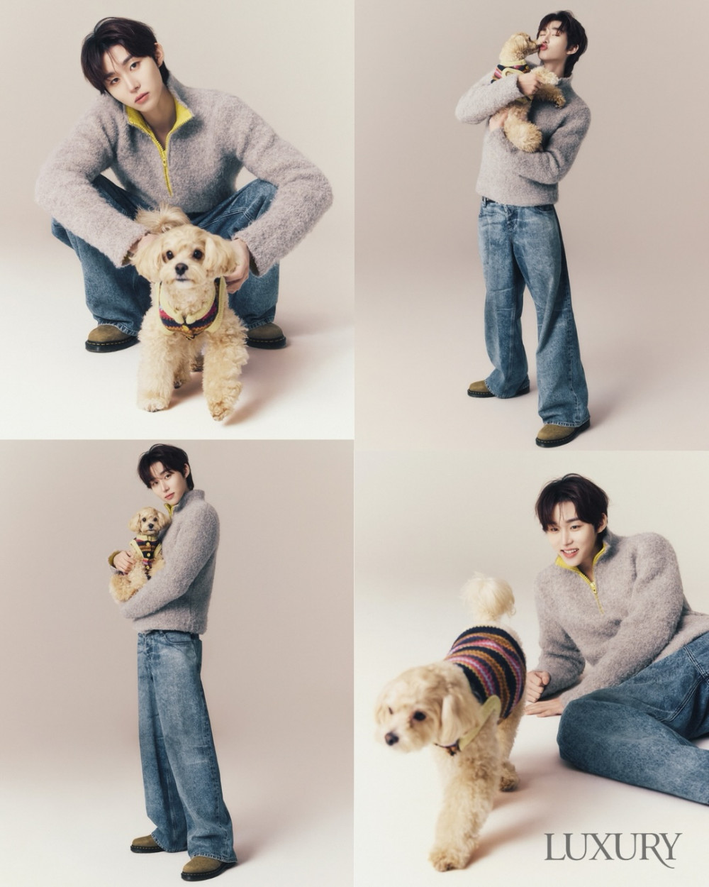 Seo Bum June features in 'Luxury' February issue | allkpop